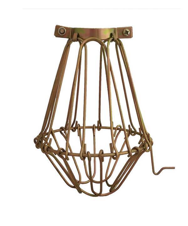 Brass Hinge Cage – MixMatch Lighting